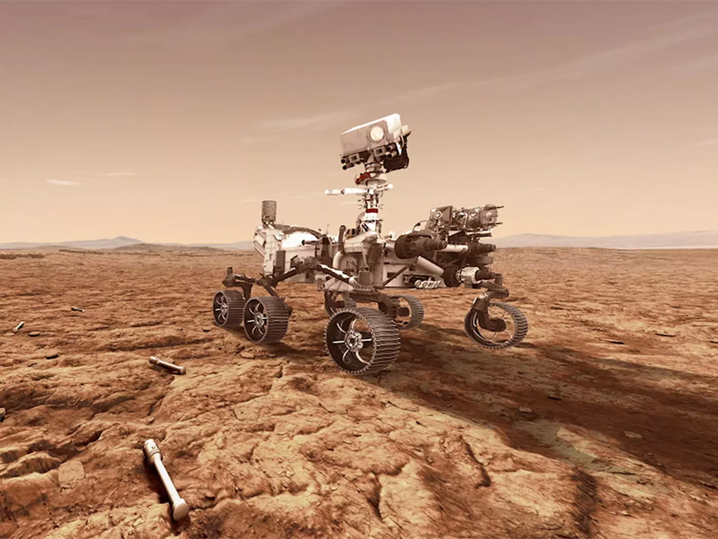 Perseverența demarează un efort elaborat de a aduce roci de pe Marte pe Pământ 34140_1