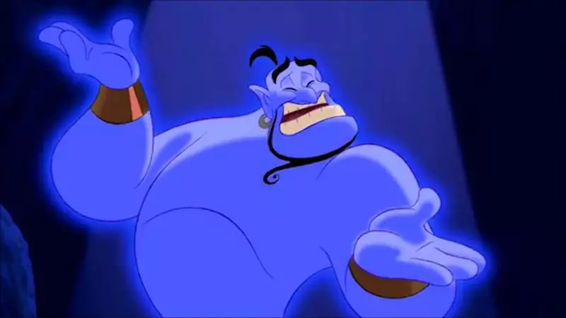 Vim li cas Genie hauv 'Aladdin' Xiav?