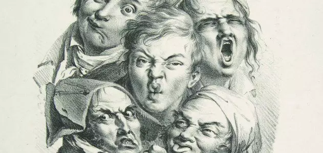 Les Grimaces de Louis-Léopold Boilly