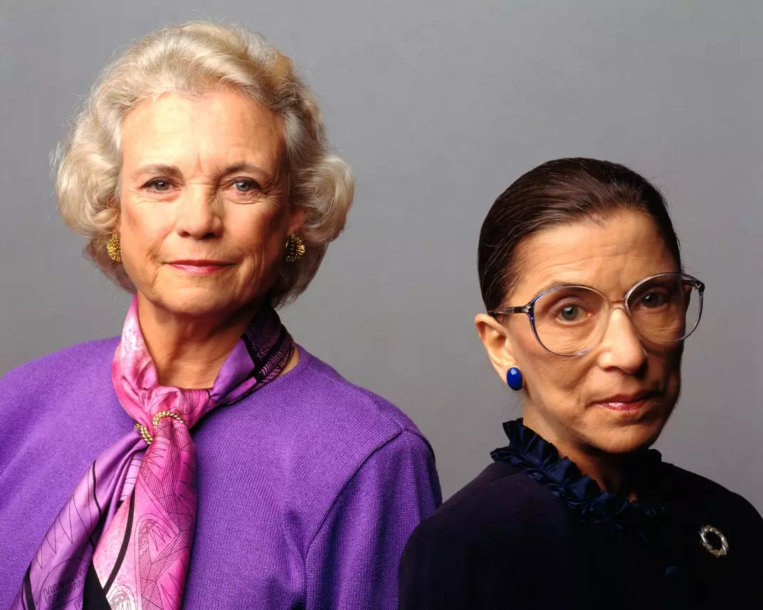 Sandra Day O'Connor və Ruth Bader Ginsburg