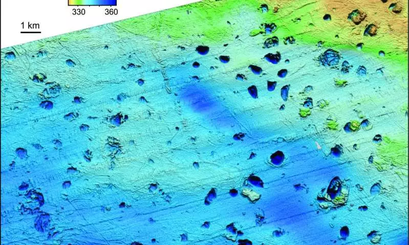 Methane Craters