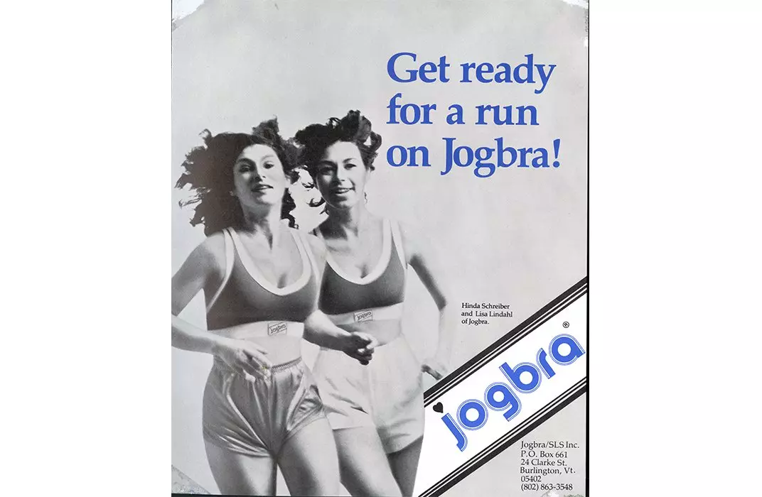 Първата Jogbra е направена от шиене заедно на двама мъже атлетични привърженици 34363_6
