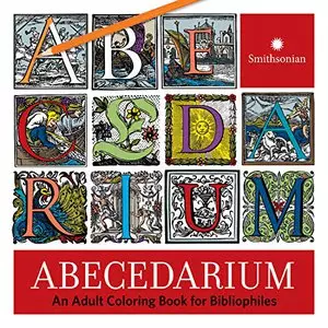 'Abecedarium: 給藏書家的成人塗色書的預覽縮略圖