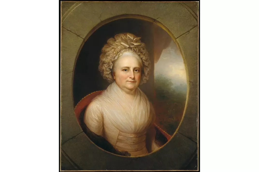 Pintura de Martha Washington
