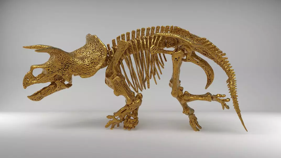 Amy Karle skulptur triceratops