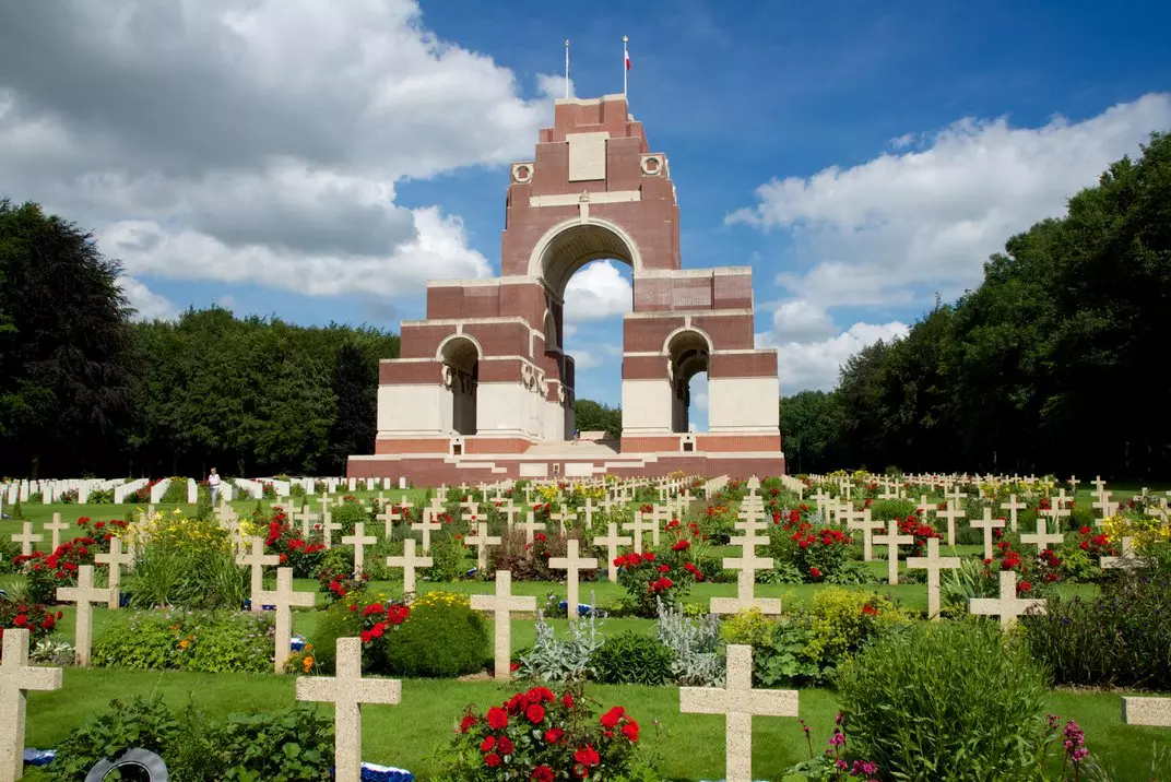 Thiepval Desagertuen Oroigarria