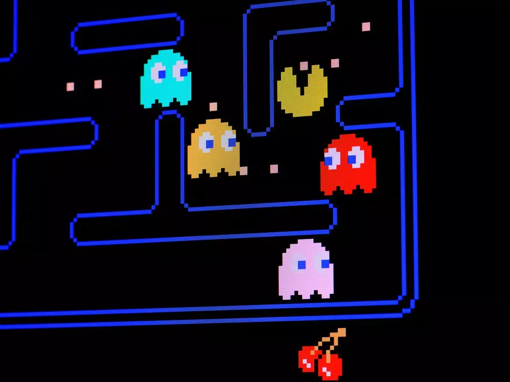 Vintage Pacman video speletjie