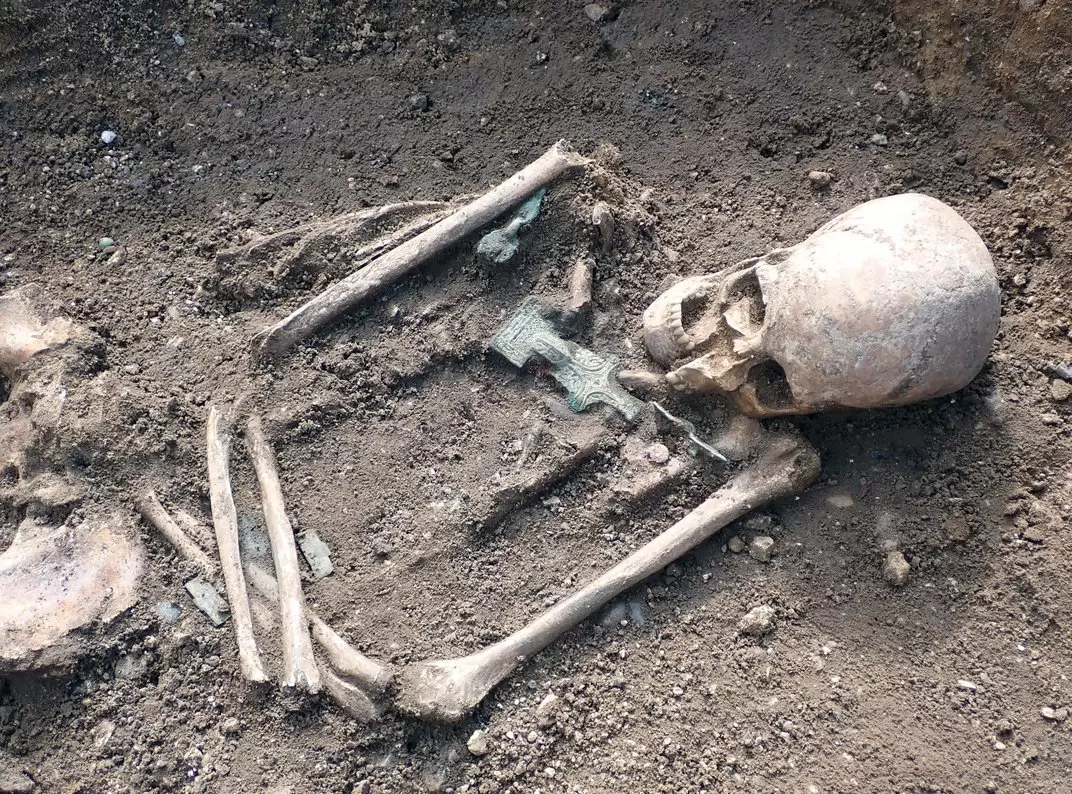 Szkielet znaleziony w Cambridge