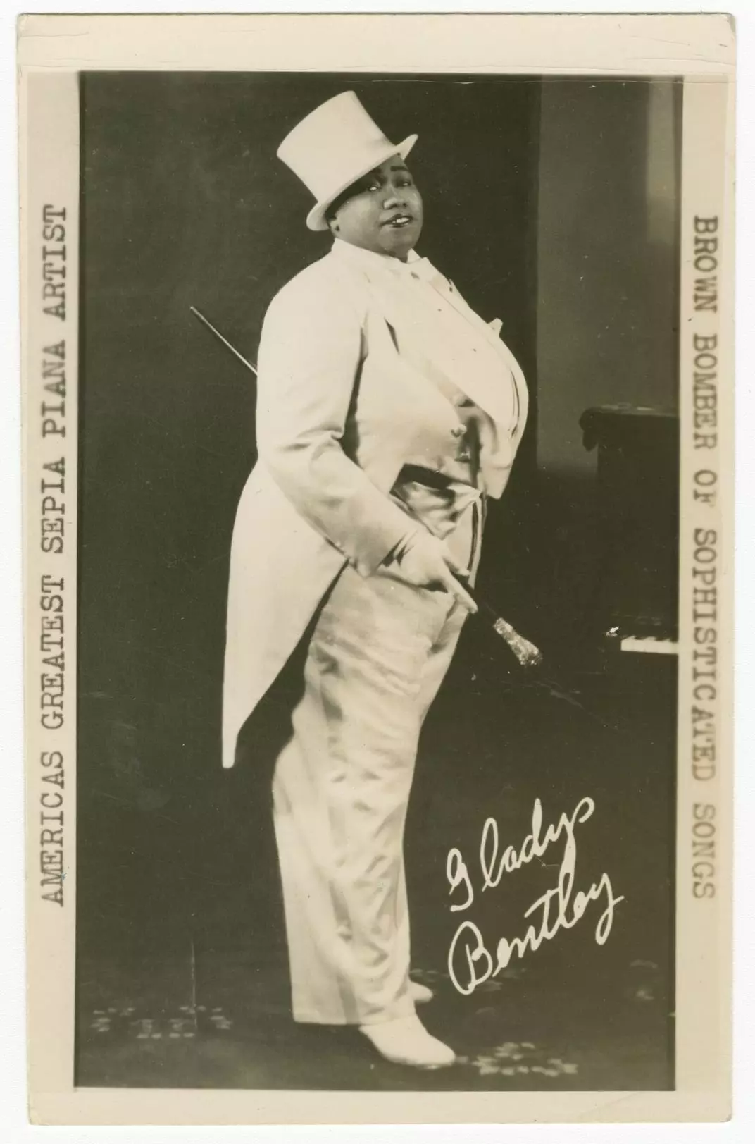 kertu pos fotografi Gladys Bentley