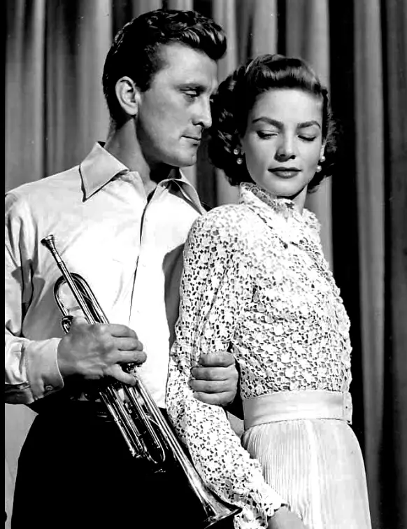 Kirk Douglas in Lauren Bacall