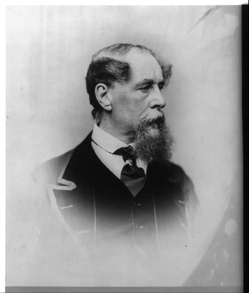 Charles Dickens ၏ 1867 ဓာတ်ပုံ