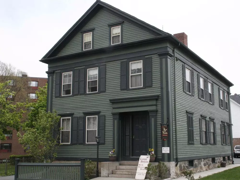 House where Lizzie Borden's father and stepmother were murdered