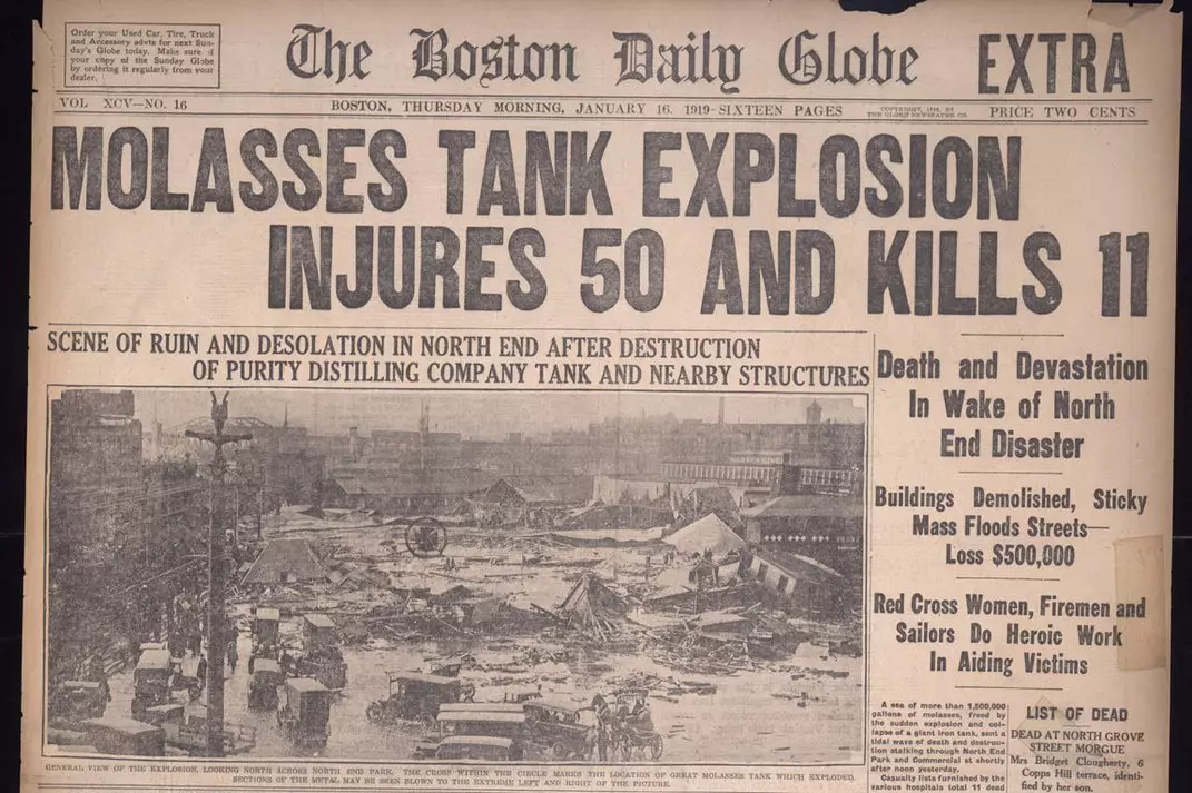Without Warning, Molasses Surged Over Boston 100 Years Ago