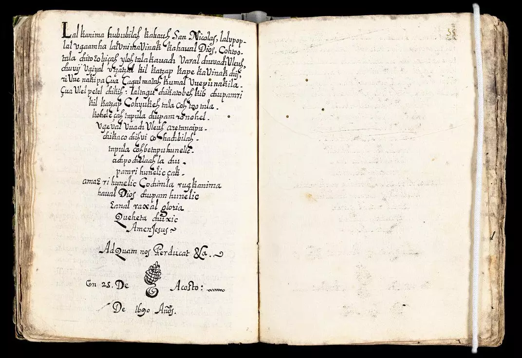 Tampilan Publik Langka dari Manuskrip Maya Abad ke-17 36156_10