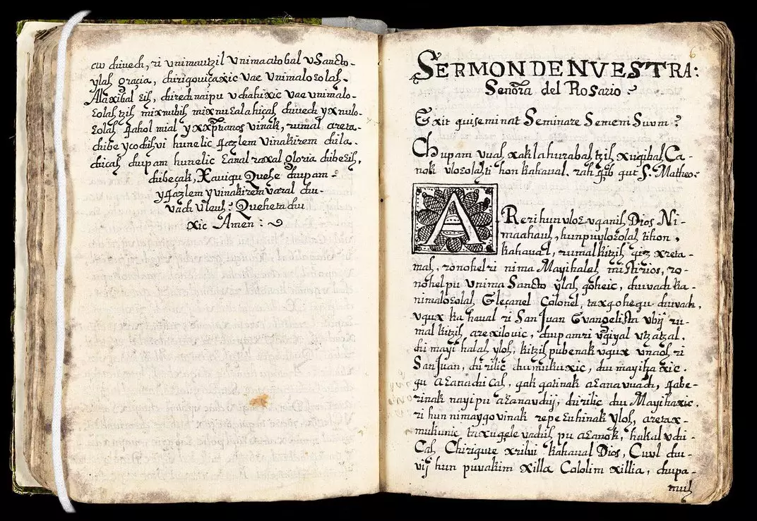 Tampilan Publik Langka dari Manuskrip Maya Abad ke-17 36156_8