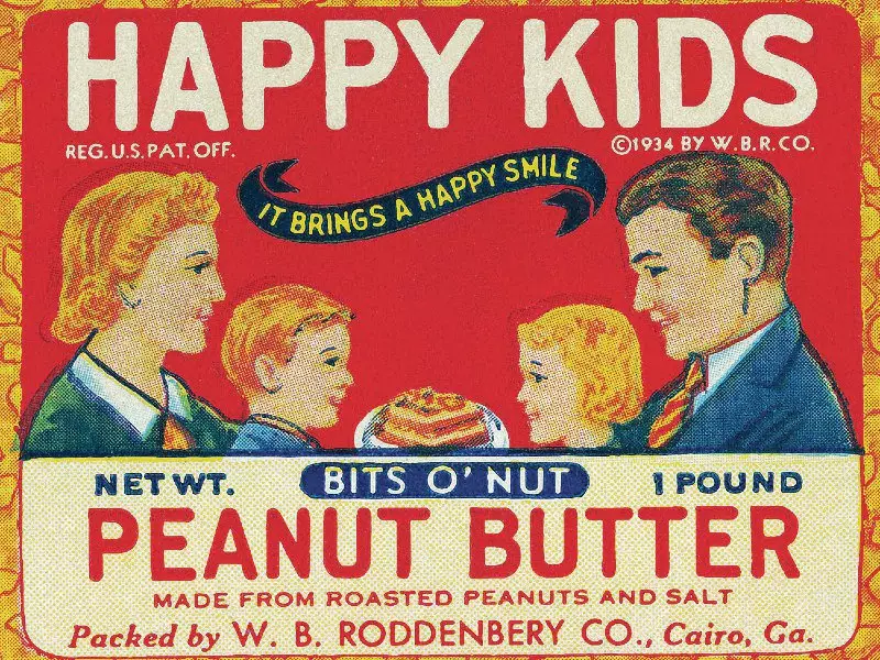 Isang vintage peanut butter advertisement