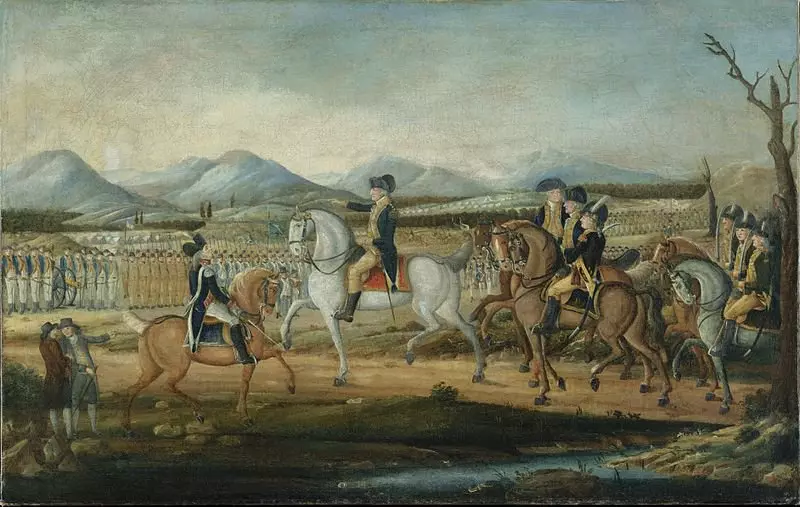 војници вооружени со Законот за милиција од 1792 година