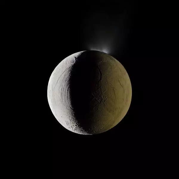 Enceladus vents sinu Space