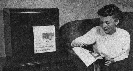 A máquina de jornal entregue pelo rádio de 1938