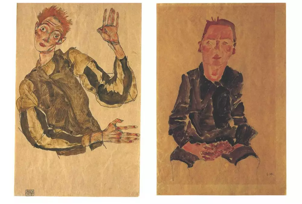 Schiele malerier