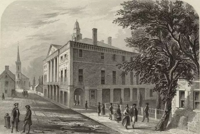Old City Hall, Wall St., N.Y