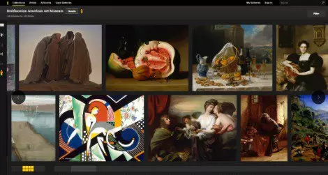 Kao dio Google Art Projecta, sada možete virtualno lutati hodnicima Američkog muzeja umjetnosti i vidjeti izuzetno detaljne reprodukcije stotina djela