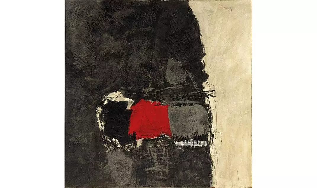 Červená cez čiernu #3, 1959