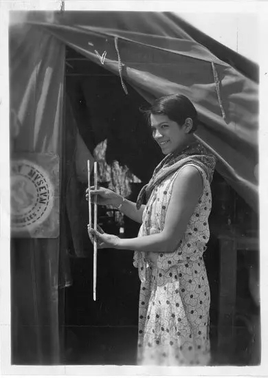 Bertha Pallant az első női indián régészként emlegették.