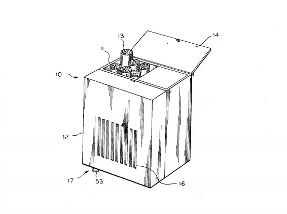 Овој патентиран средство за спречување пушење создаваше мали звуци од кашлање