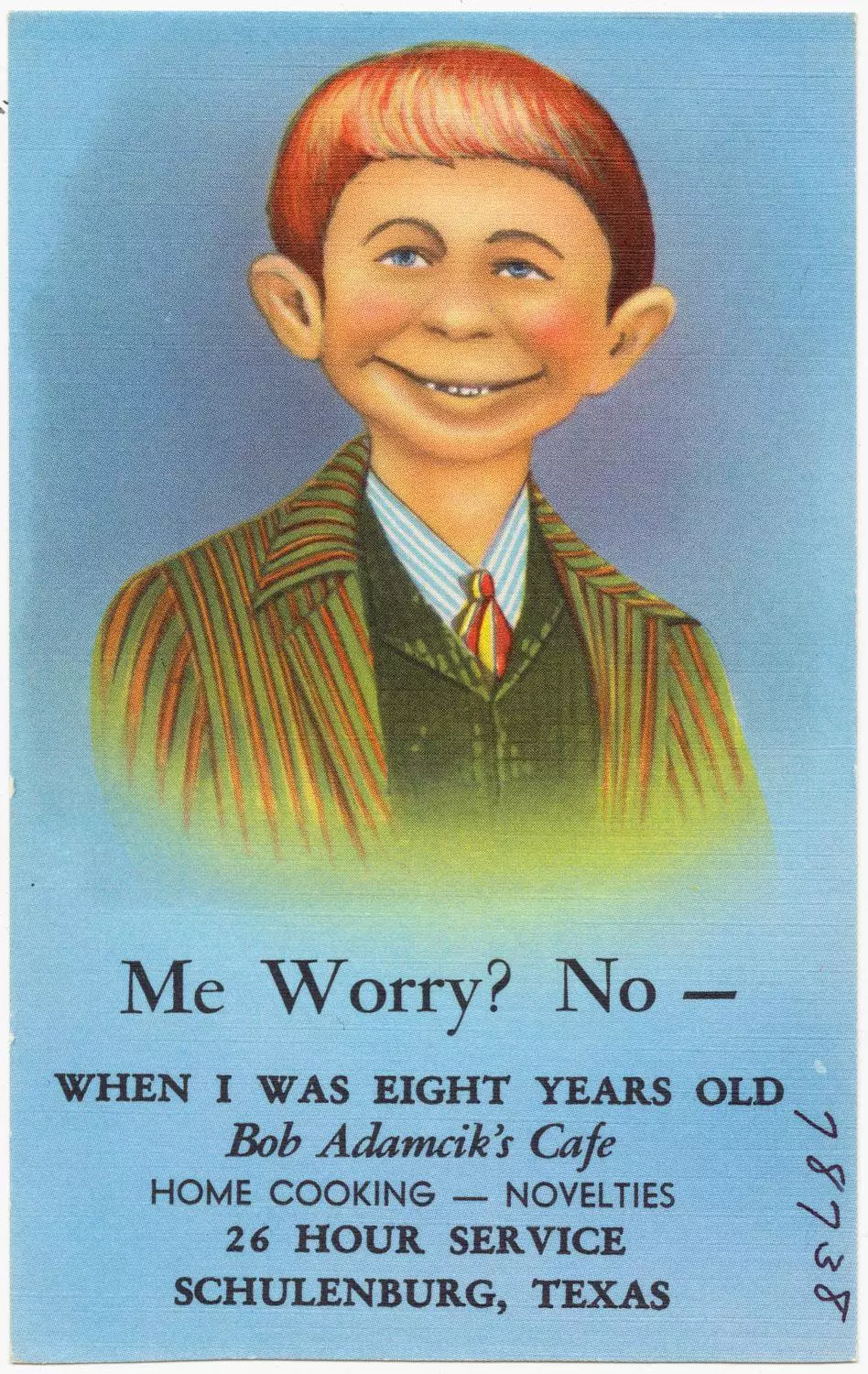 די יקאָניק Alfred E. Neuman פון MAD Magazine טורנס 60 דעם יאָר 38099_3