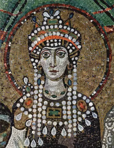 Η αυτοκράτειρα του Ιουστινιανού, Θεοδώρα