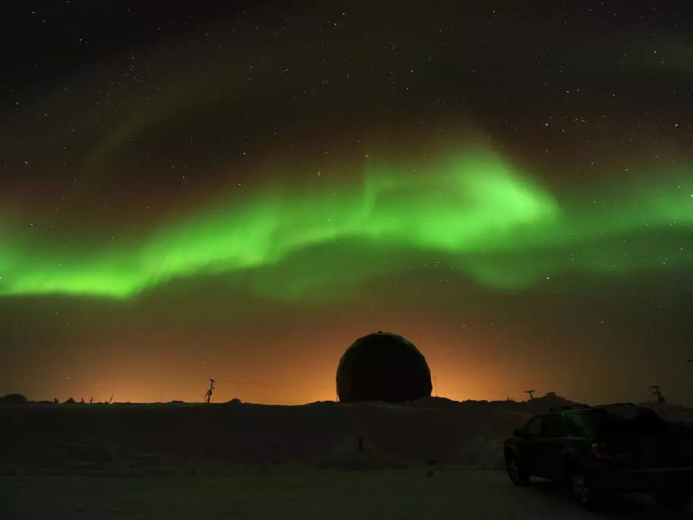 A aurora alami ing Alaska.