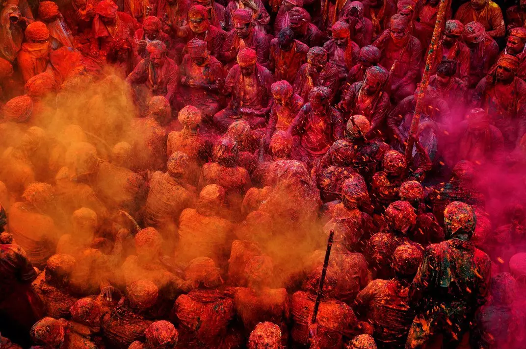 Meningen bak de mange fargene til Indias Holi-festival 38855_1