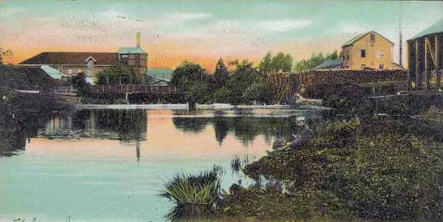 1915 年的 Traiguén 河