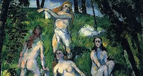 Bathers ของ Paul Cézanne, 1877-1878