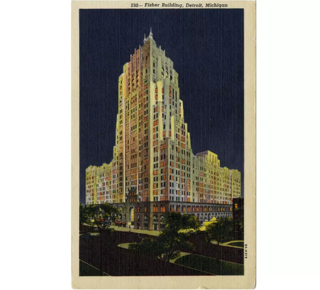 Menara Kantor Art Deco Ieu mangrupikeun Karya Master 'Arsitek Detroit' 39134_4