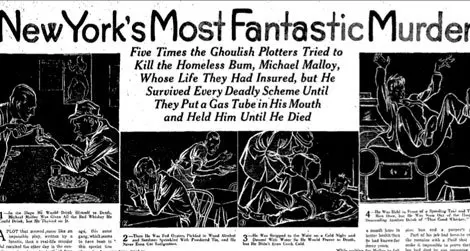 Headline gikan sa San Antonio Light, Nobyembre 12, 1933
