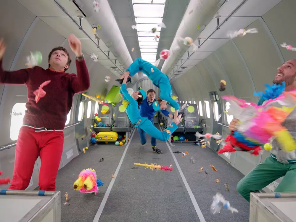Το OK Go γύρισε το τελευταίο τους μουσικό βίντεο στο Microgravity