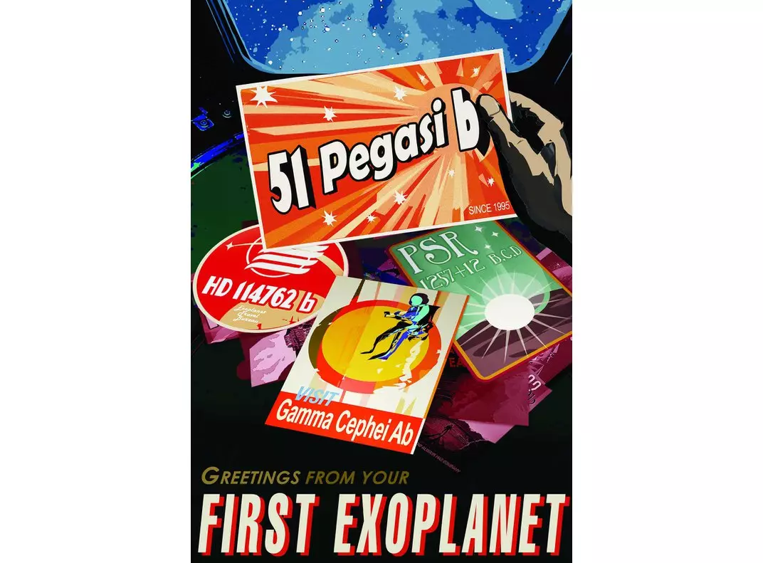 НАСА стана ретро с новите си плакати за космически пътувания 39401_5