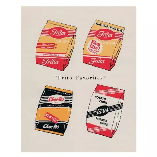 “Ffefrynnau Frito,” tua 1954