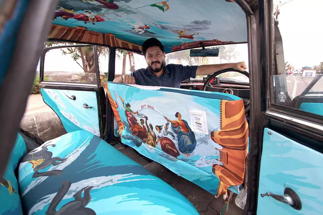 Ця компанія перетворює індійські таксі в оригінальні твори мистецтва 39639_3