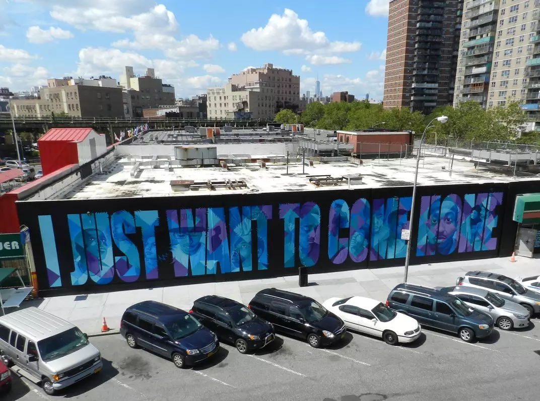 New York város lakossági lakásokat fizet a falfestmények megfestéséért