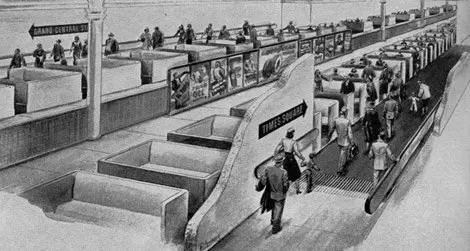 New Yorkin metrojärjestelmän tulevaisuuden liikkuva jalkakäytävä, Goodyear (1950-luku)