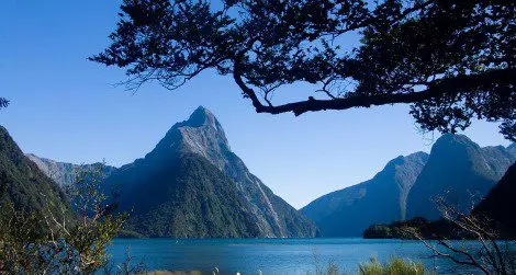 میلفورد ساوند، در پارک ملی فیوردلند، برخی از هیجان انگیزترین مناظر نیوزیلند را ارائه می دهد.