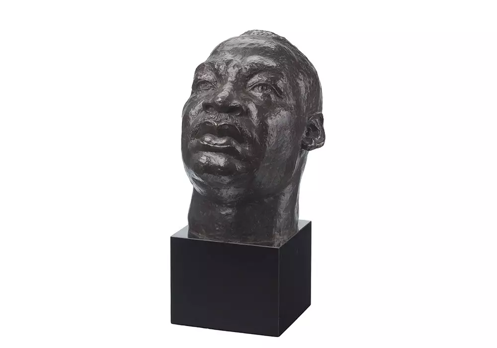 Martin Luther King por Charles Alston