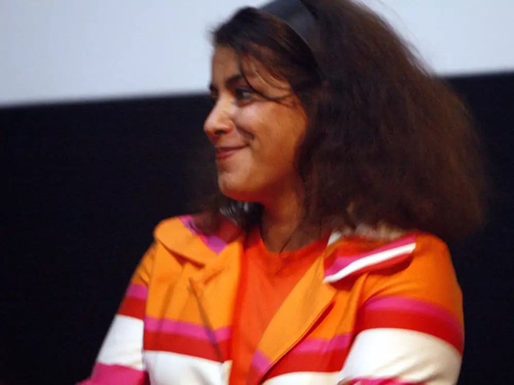 Marjane Satrapi 在她的電影《波斯波利斯》的首映式上
