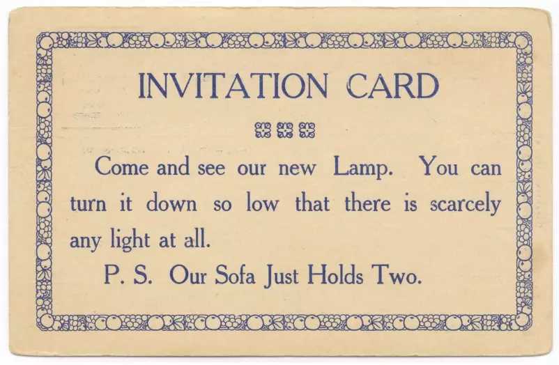 安っぽい口説き文句の代わりに、19世紀のアメリカ人はコーリングカードを配りました 40615_6