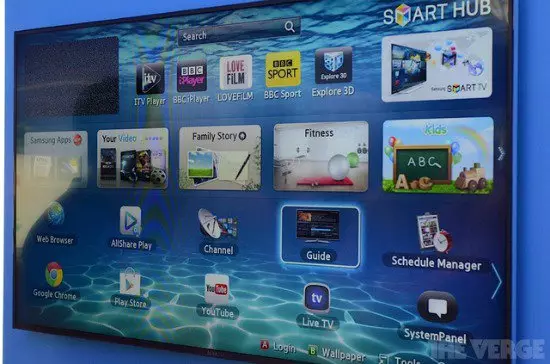 TV za Samsung ziragira ubwenge.