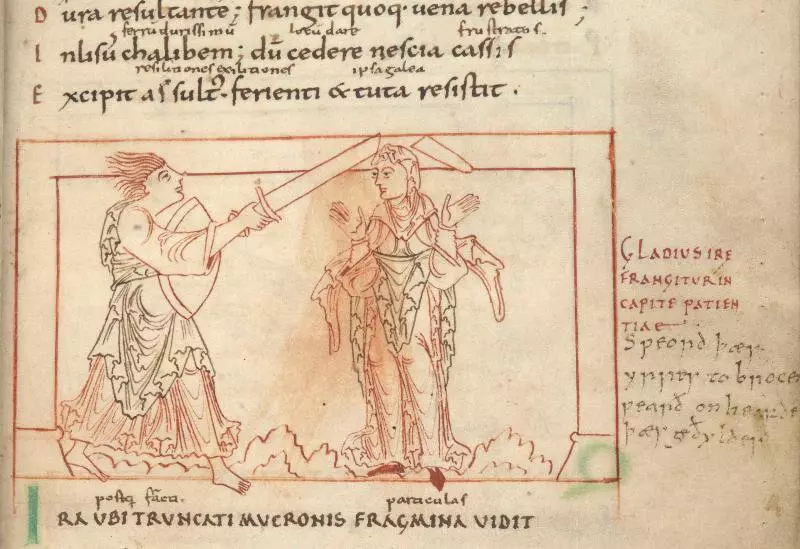 Вот что происходит в «комиксе», нарисованном средневековыми монахами 41067_1