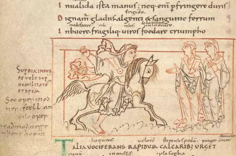 Вот что происходит в «комиксе», нарисованном средневековыми монахами 41067_2